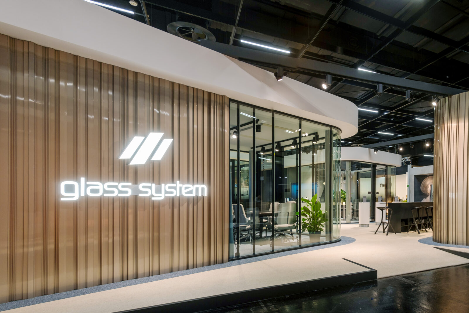 Fair Stand for Glass System - mode:lina™ -- mode:lina™